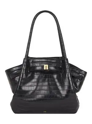 Jw Pei Hana Medium Tote Bag - Black Croc