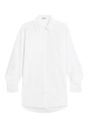 Simkhai Mattie Oversized Cotton-poplin Shirt - White