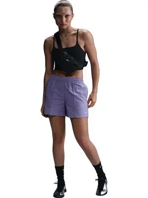 Nike Sportswear Everything Wovens Mid-rise 5" Shorts - Purple