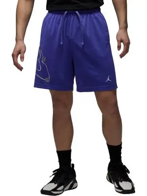 JORDAN Dri-fit Graphic Shorts - Purple