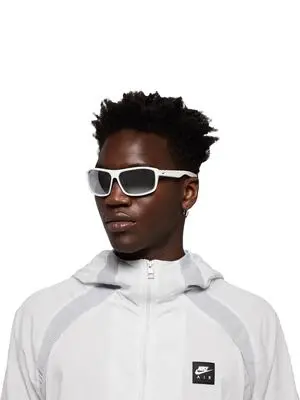 Nike Premier Stride Mirrored Sunglasses - White