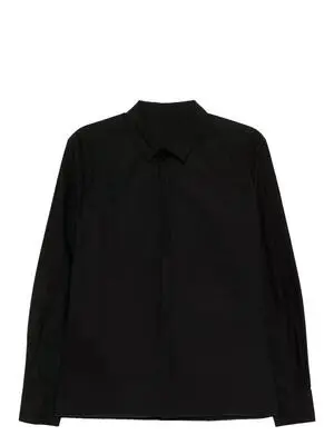 LABEL UNDER CONSTRUCTION Cotton Shirt - Black