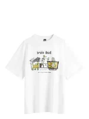 BRAIN DEAD Artificial Paradise T-shirt - White