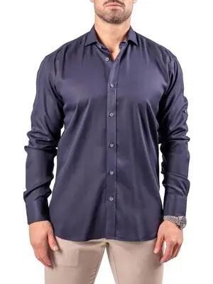 MACEOO Berlin Resistance Cotton Button-up Shirt