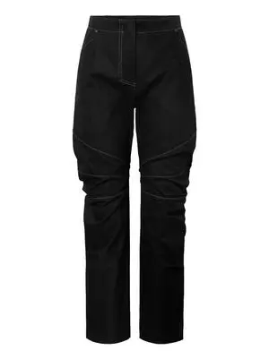 ELENA VELEZ Stacked Jeans - Black