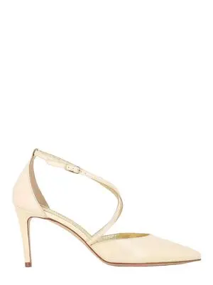 ANTONIO BARBATO MAESTRI VENEZIANI 80mm Cross-strap Pumps - Neutrals