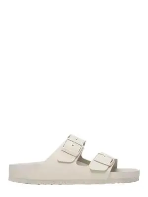 BIRKENSTOCK Arizona Double-buckle Slide Sandals - White