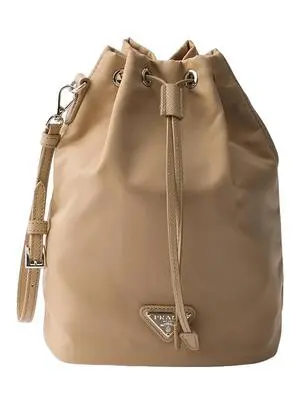 Prada Re-nylon Pouch - Light Brown