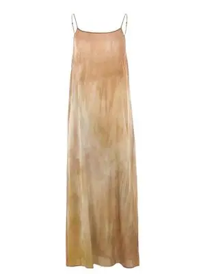 UMA WANG Anaya Maxi Dress - Neutrals