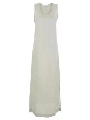 JUCCA Sleeveless U-neck Dress - Neutrals