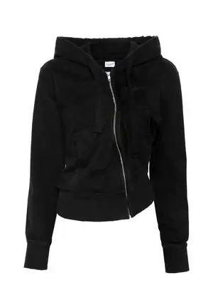 Vaquera Twisted Hoodie - Black