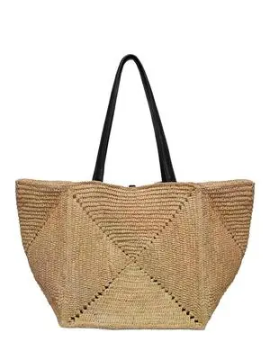 Nanushka Origami Tote Bag - Neutrals
