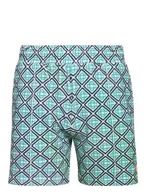 Casablanca Towelling Shorts - Blue