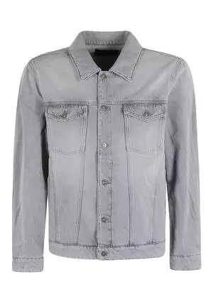 DONDUP Denim Trucker Jacket Grey