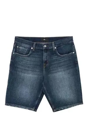 7 For All Mankind Denim Shorts - Blue