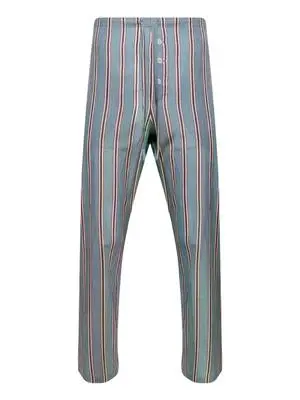 BODE Striped Pajama Bottoms - Blue