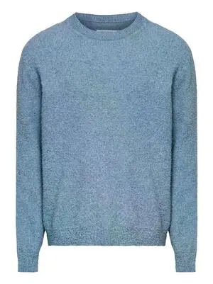 MAISON MARGIELA Brushed Jumper - Blue