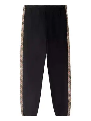 Burberry Cotton Jogger Pants - Black