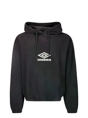 UMBRO Logo Hoodie - Black