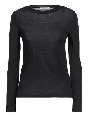 CARACTÈRE Knitted Crewneck Sweater - Black