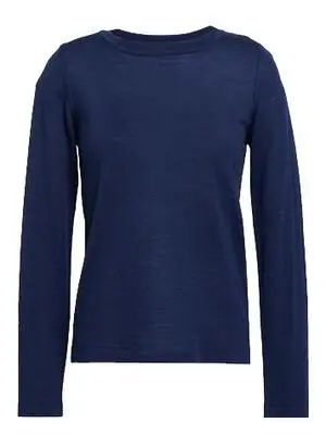 CARACTÈRE Knitted Crewneck Sweater - Navy