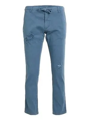 DANIELE ALESSANDRINI Tapered Stretch Jeans - Blue