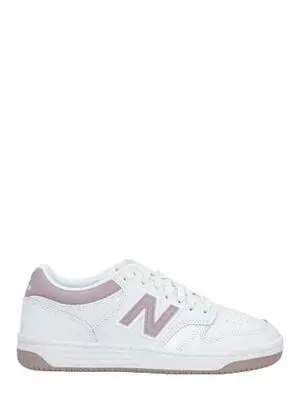 NEW BALANCE Leather Sneakers - White
