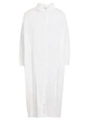 Crossley Midi Shirt Dress - White