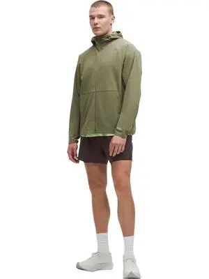 Lululemon Fast And Free Lined Running Short 5" Sequoia