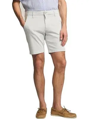 34 Heritage Arizona Slim Fit Stretch Twill Chino Shorts - Stone Twill