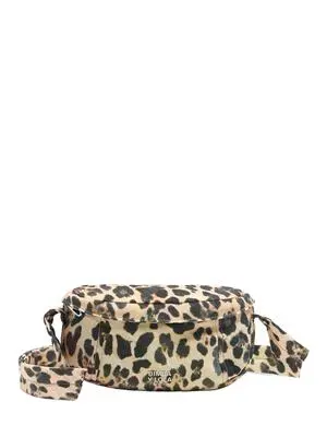 Bimba Y Lola Leopard-print Crossbody Bag - Neutrals