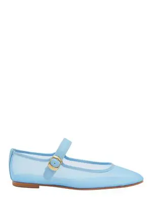 REFORMATION Tilly Ballet Flat Blue