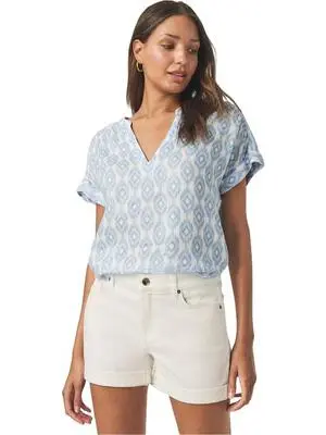 Splendid St. Tropez Blouse - Blue