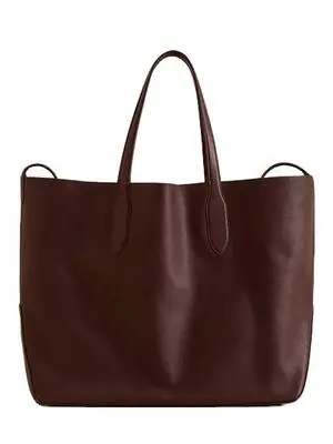 MARK CROSS Mark Cross E42 Tote Bag Chocolate
