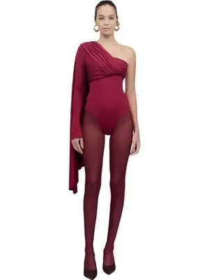 MAYGEL CORONEL Vionnet One-piece - Burgundy