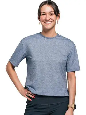 ALPINE FIT T-shirt Misty Bering Sea Blue