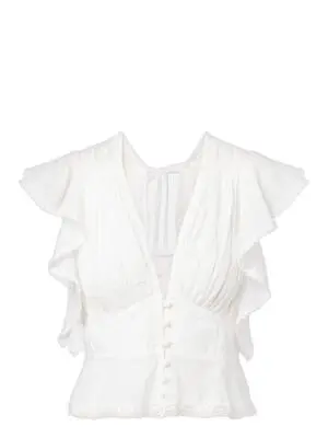 POUPETTE ST BARTH Romy Cotton Blouse