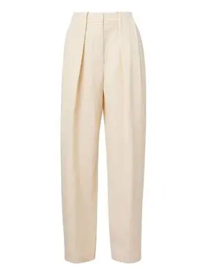 Stella McCartney High-rise Wide-leg Pants - White