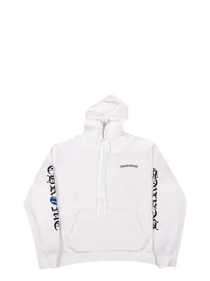 Chrome Hearts Rolling Stones Pullover Hoodie - White