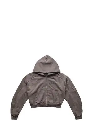 Ottolinger Multiline Zip Hoodie - Brown
