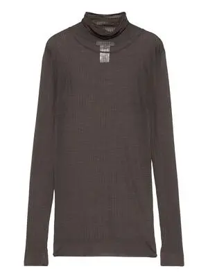 LEMAIRE Seamless High Neck Top - Brown