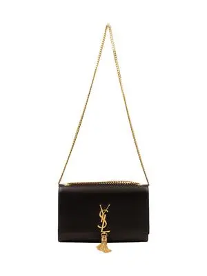 Saint Laurent Kate Tassel Chain Bag - Black