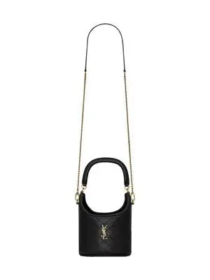 Saint Laurent Gaby Bucket Bag - Black