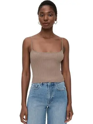 Staud STAUD Soleil Tank Taupe