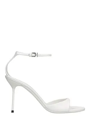 Paris Texas Leather Lidia 90 Sandals - White