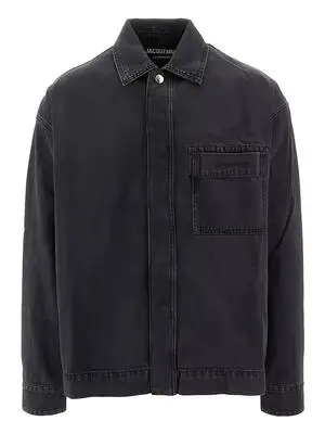 Jacquemus Denim Shirt - Black
