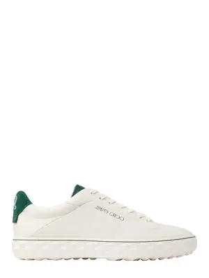 JIMMY CHOO Malbon 2.0 Diamond Trainer - Latte/malbon Green