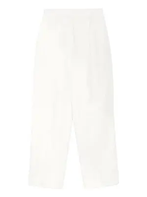 Calvin Klein Pleated Trousers - Neutrals