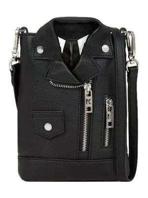 KARL LAGERFELD Leather Mini Crossbody Bag