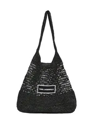 Karl Lagerfeld K/essential Beach Bag - Black